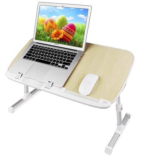 Adjustable Laptop Stand for Bed , Work From Home Desk, Height ...